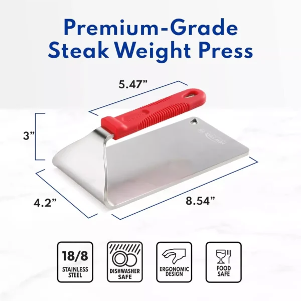 Caterway Extra Heavy Duty Steak/ Meat Weight – Press – Elya Catering